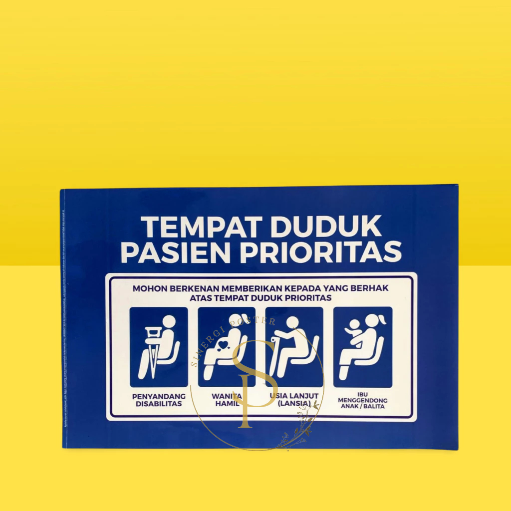 Jual Stiker Tempat Duduk Prioritas Biru | Stiker Kursi Prioritas ...
