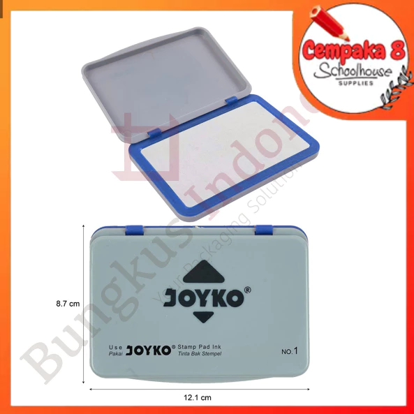 Jual Stamp Pad Joyko No. 1 Bak Bantal Stempel - SEV0019 | Shopee Indonesia