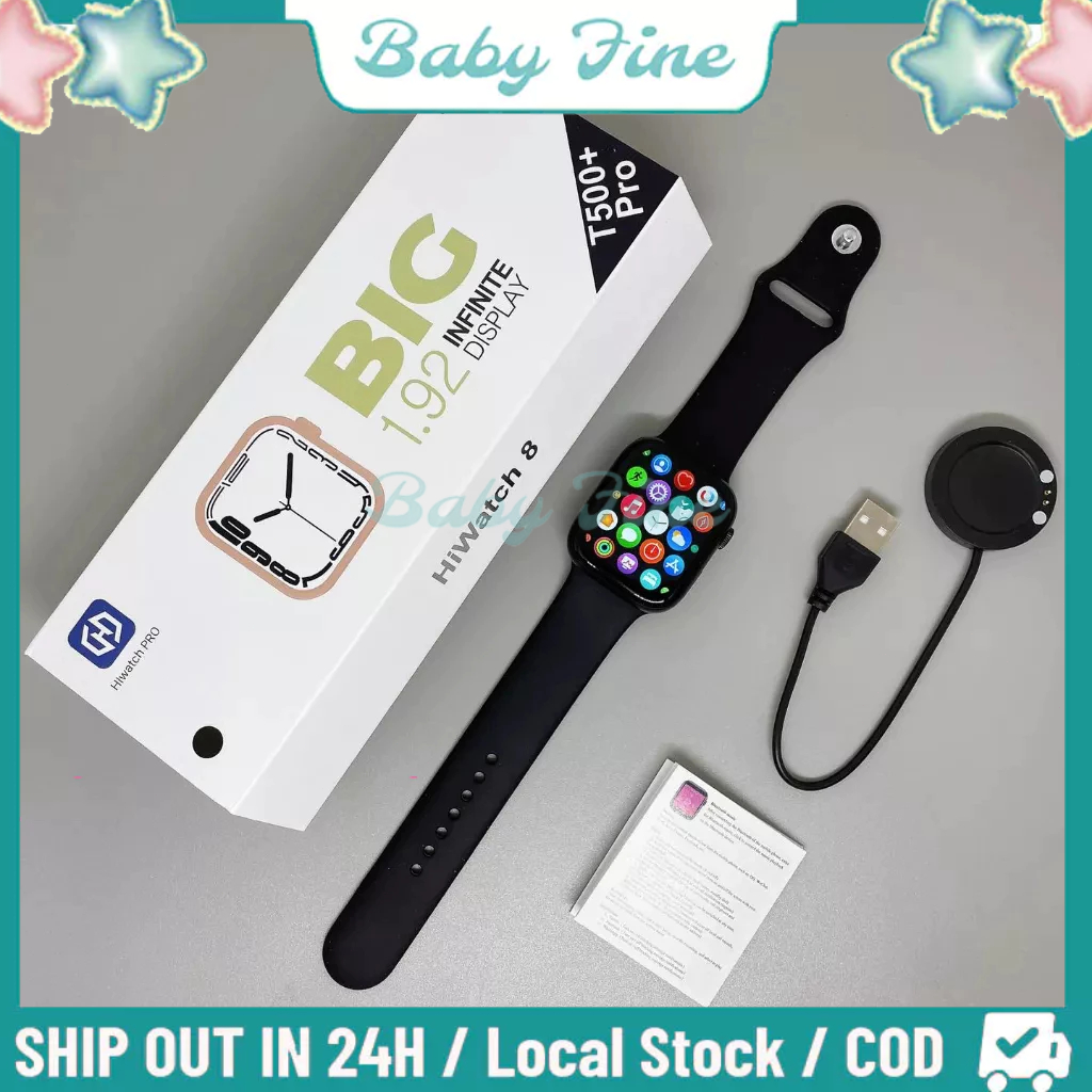 Jual COD BISA Jam Tangan SMARTWATCH T500+ PLUS Series 6 Terbaru ...