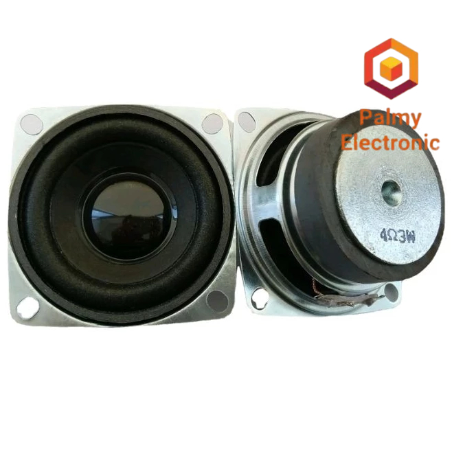 Jual Speaker 2 inch 4 ohm 3 Watt fullrange Hitam | Shopee Indonesia