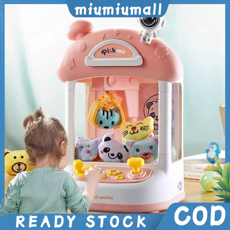 Jual 【Harga minimum】Claire Claw Machine Toy / Mesin Capit Mini Mainan ...