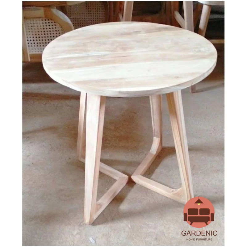 Jual Meja Baca Kayu || Meja Teras Kayu Jati Gardenic Store | Shopee ...