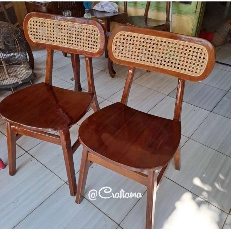 Jual KURSI ROPAN ROTAN // KURSI CAFE //KURSI ROTAN // KURSI KAYU JATI ...
