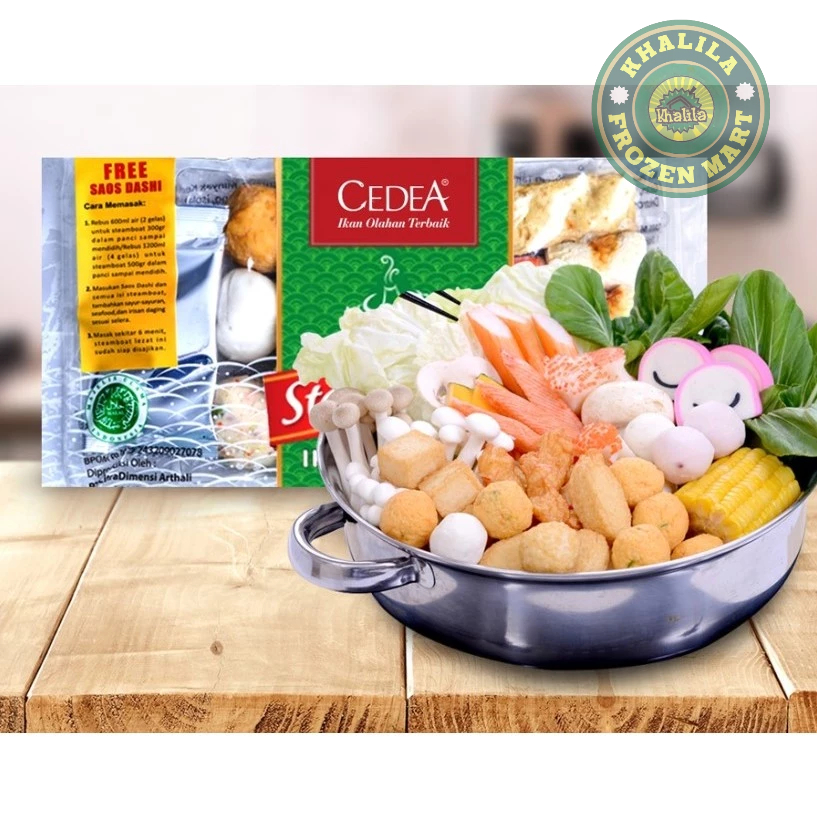 Jual CEDEA STEAMBOAT SET FREE SAOS DASHI KEMASAN 300 GRAM 300GR ...