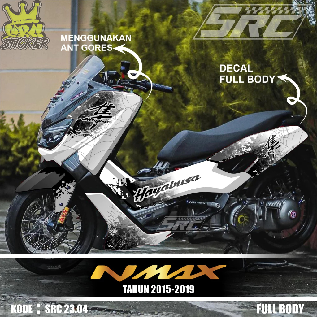 Jual COD Decal Sticker Full Body Yamaha Nmax Old Lama 2015 2016 2017 ...