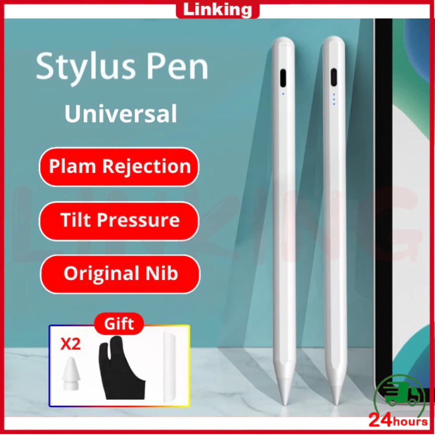 Jual 【Gift 2 Nib】COD Stylus Pen Universal for apel Android Phone Active ...