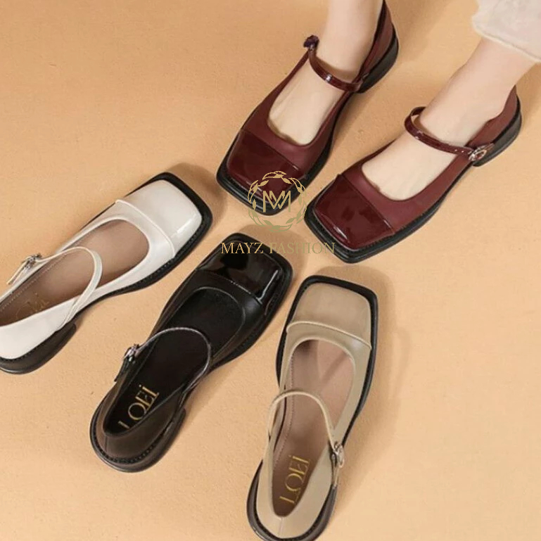 Jual Sepatu Mary Jane Casual Platform Shoes 0249 | Shopee Indonesia