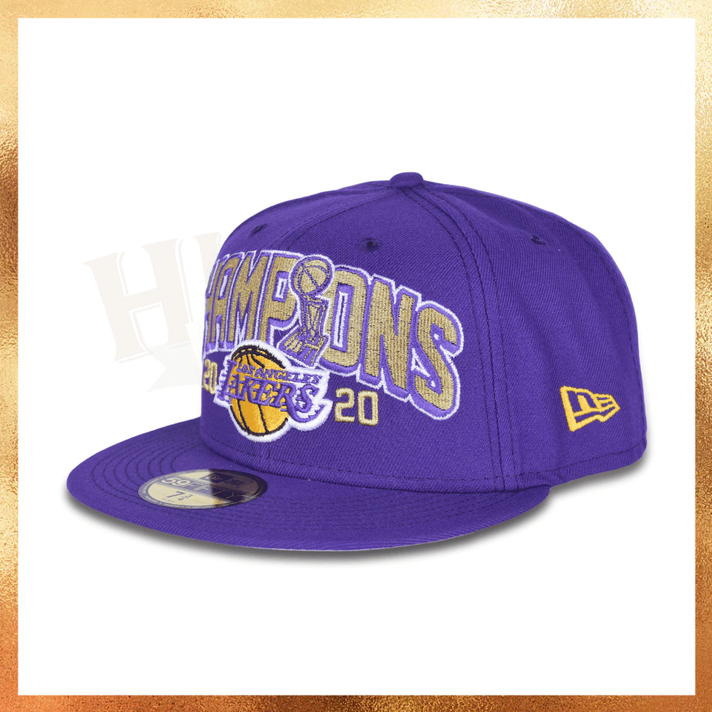 Jual READY STOCK!! Topi New Era NBA LA Lakers Champions 2020 59Fifty ...