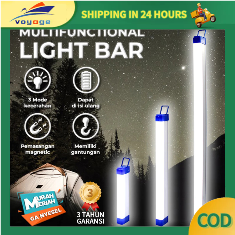 Jual 17CM/32CM/52CM LED Lampu Portable Emergency Lamp 40W/60W/80W ...