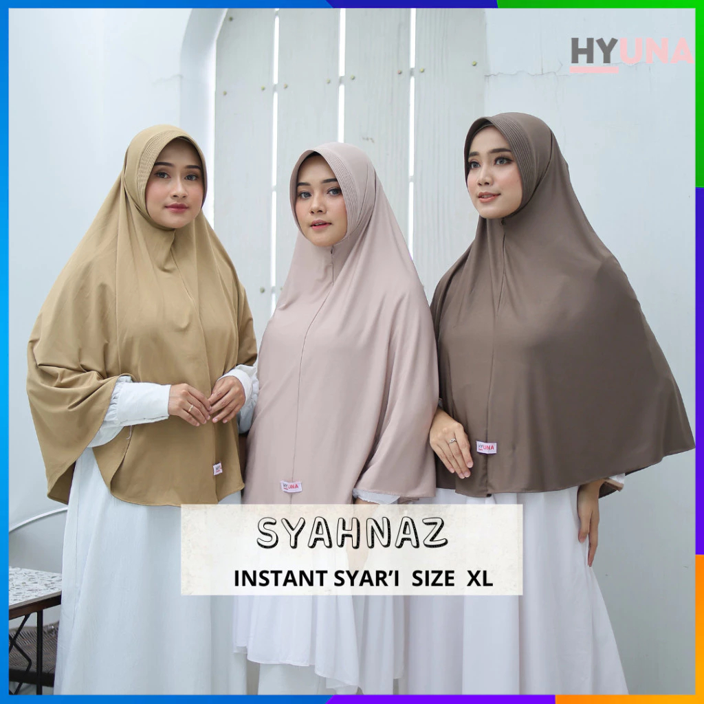 Jual Hijab Bergo Jumbo Size XL Kerudung Syar'i Jilbab Instan Daily Bahan Jersey Premium | Shopee ...