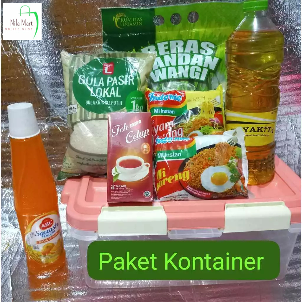 Jual Paket Hampers Paket Sembako Murah FREE Container Box | Shopee Indonesia