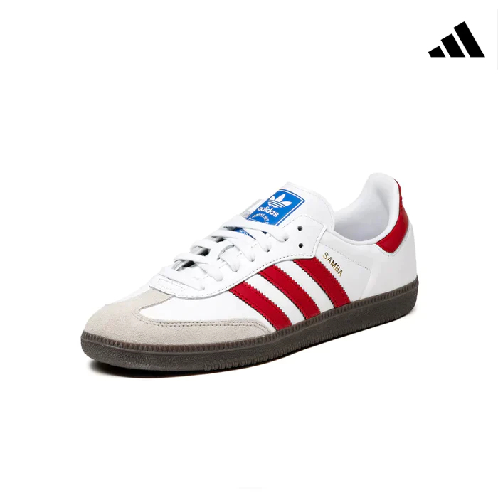 Jual Adidas Samba White Scarlet Terbaru New Trend Pria Wanita Masa Kini ...