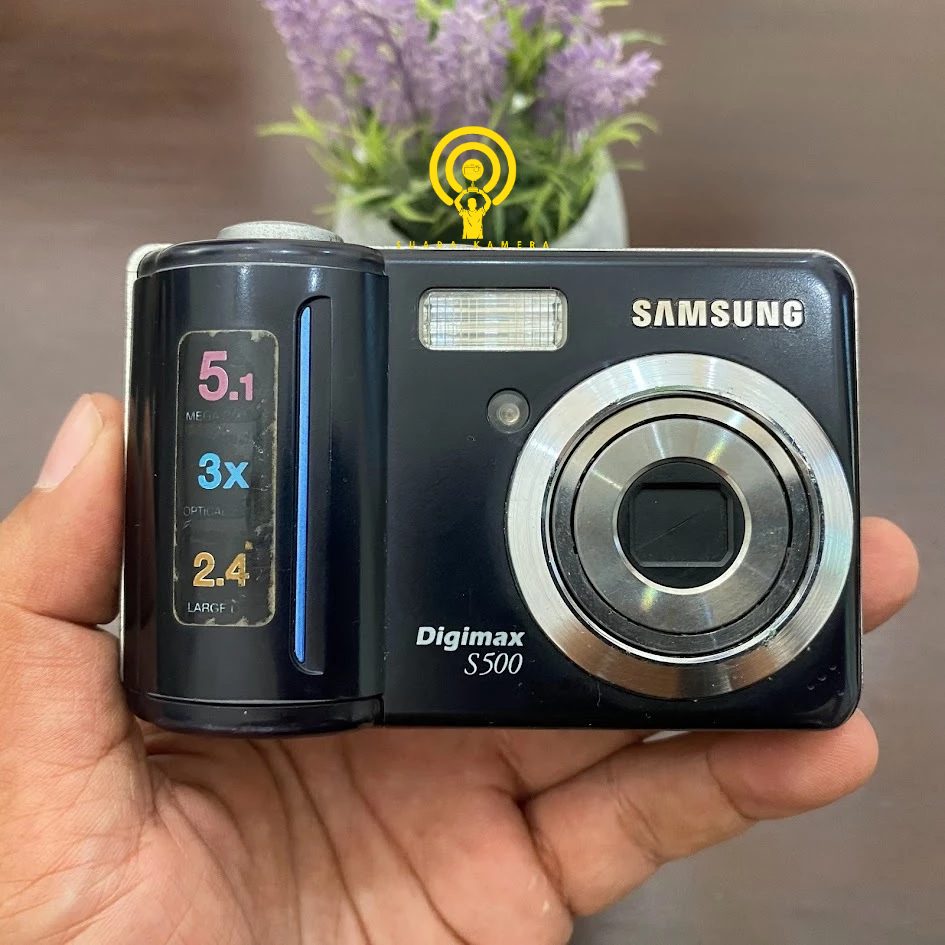 Jual DIGICAM KAMERA DIGITAL POCKET SAMSUNG DIGIMAX S500 5.1MP | Shopee ...