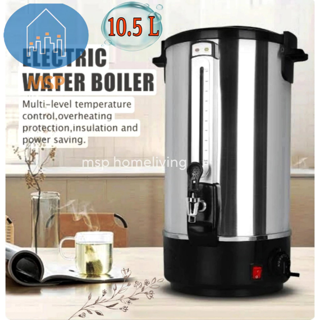 Jual Pemanas Air Listrik 10,5L / Electric Water Heater Stainless Kettle ...