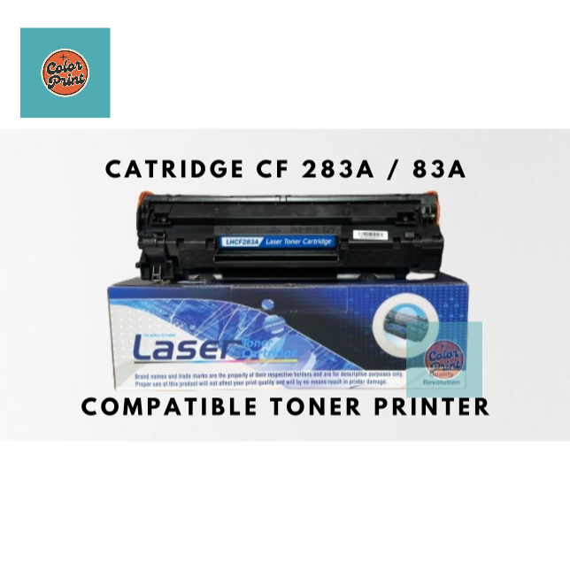 Jual Toner Cartridge Compatible CF283A 83a HP Printer | Shopee Indonesia