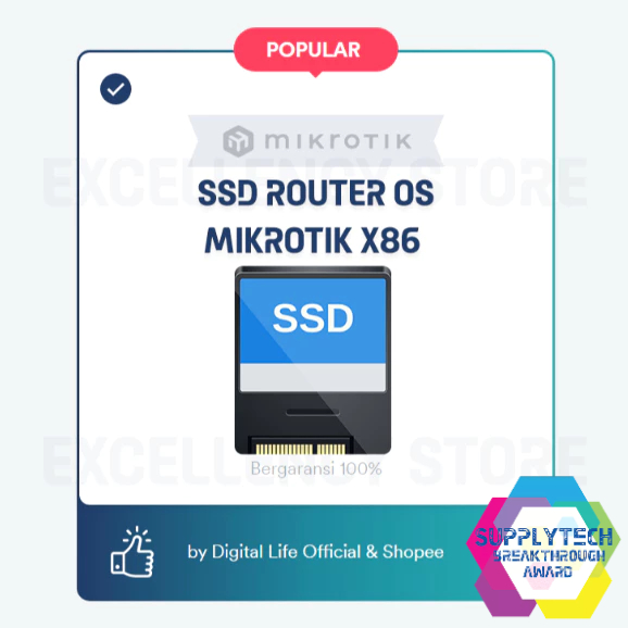 Jual SSD OS. Mikrotik x86 (Solusi terbaik untuk mengubah PC Anda ...