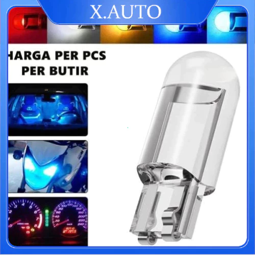 Jual T10 LED Aksesori Indikator Lebar Lampu Mobil DC12V LED Kecerahan ...
