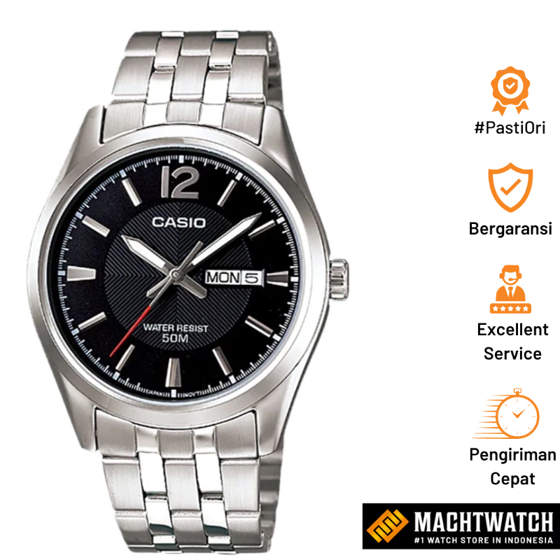 Jual [spooky Deals] Jam Tangan Pria Casio Standard Mtp 1335d 1avdf Mtp1335 Mtp 1335d Enticer