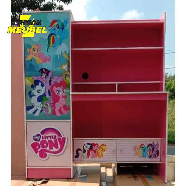 Jual Meja Belajar Kuda Poni Little Pony Pink Besar CIREBON MEUBEL ...