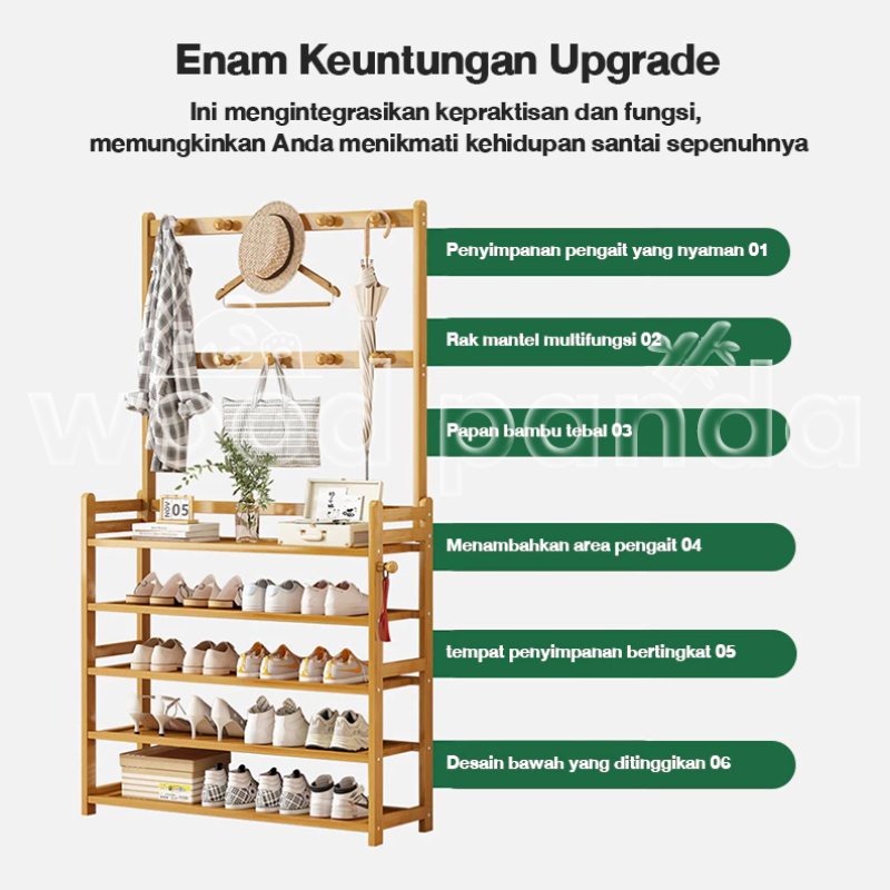 Jual Stand Hanger Rak sepatu rak gantungan baju hanger tas topi Rak ...