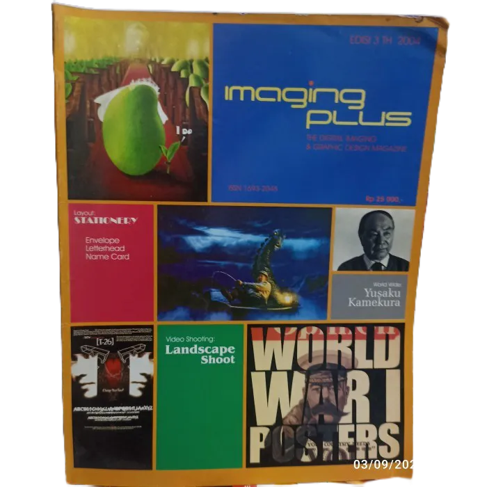 Jual majalah imaging plus edisi 3 tahun 2004 bahasa inggris | Shopee ...