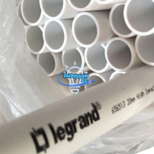 Jual LEGRAND PIPA LISTRIK 20MM / LEGRAN RIGID CONDUIT D20 WHITE 3 METER ...
