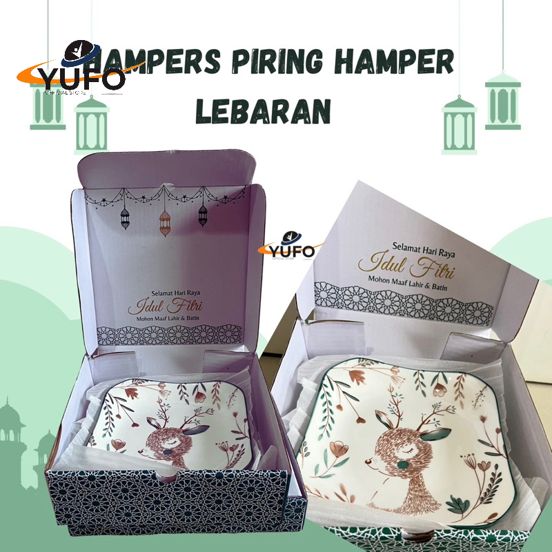 Jual Hamper Piring hamper lebaran parcel hadiah Hamper Set Piring Makan ...