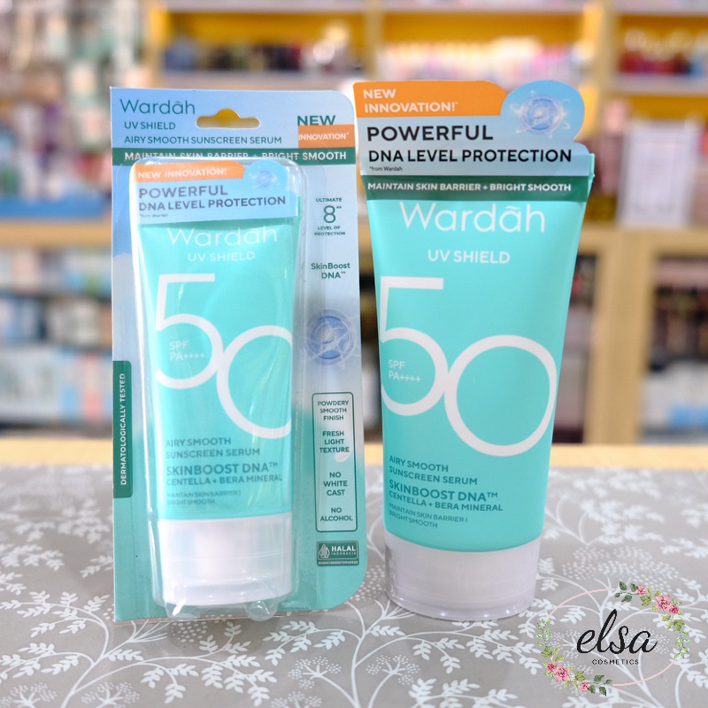 Jual Wardah UV Shield Airy Smooth Sunscreen Serum SPF 50 PA ...