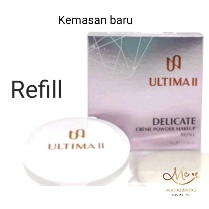 Jual Ultima II Delicate Creme Powder Make Up REFILL | Shopee Indonesia