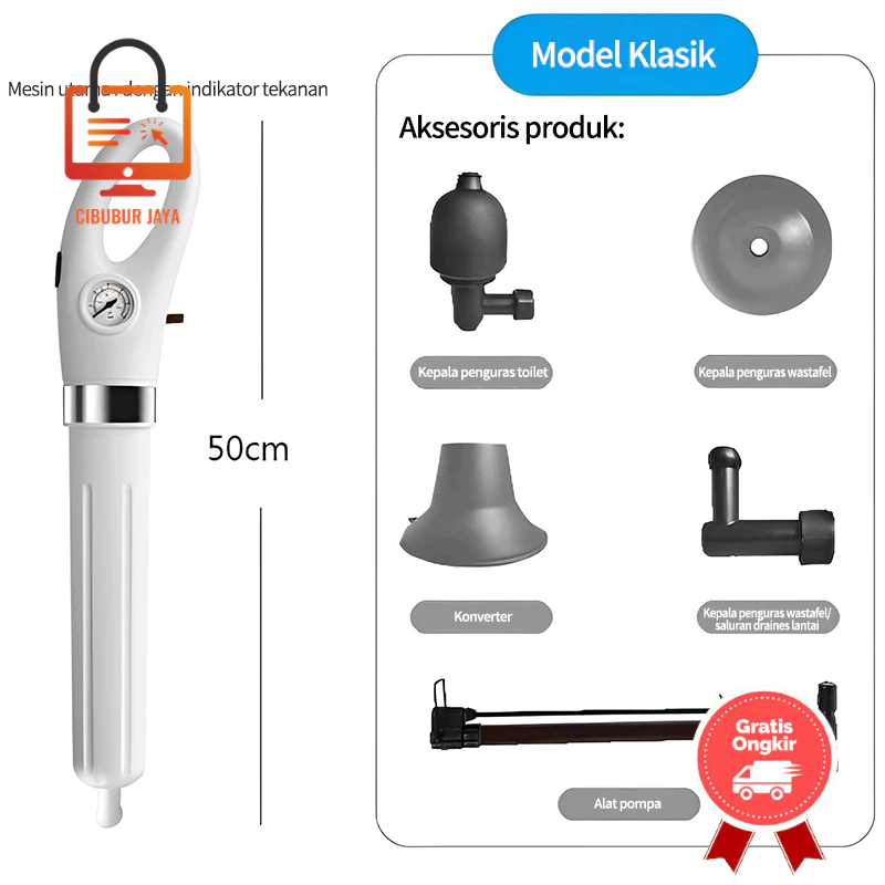 Jual CIBUBUR JAYA GRATIS ONGKIR BALI POMPA ANTI SUMBAT TOILET, WC DUDUK ...