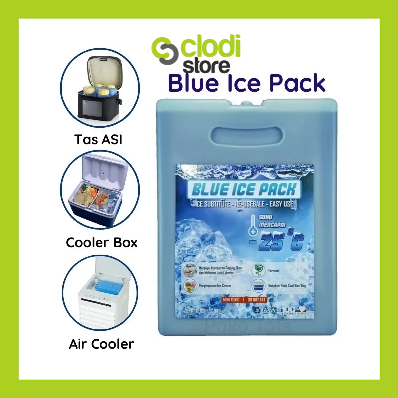 Jual ICE PACK ICEPACK ICEGEL SIAP PAKAI ICE PACK BLUE PACK PENGGANTI ...