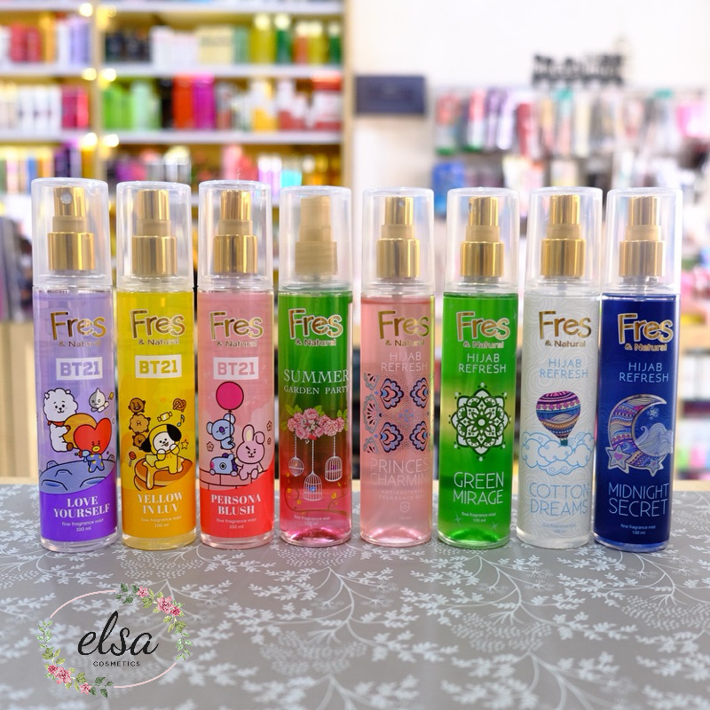 Jual Fres & Natural Fine Fragrance Mist 100ml | Shopee Indonesia