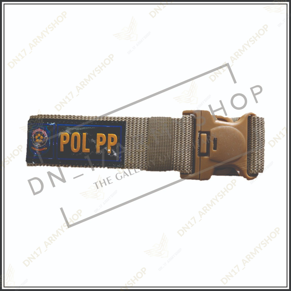 Jual Kopel/Ikat Pinggang Lapangan Logo Sat Pol PP | Shopee Indonesia