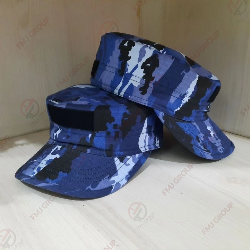 Jual Topi Komando Loreng AURI TNI AU Layar Biru | Shopee Indonesia
