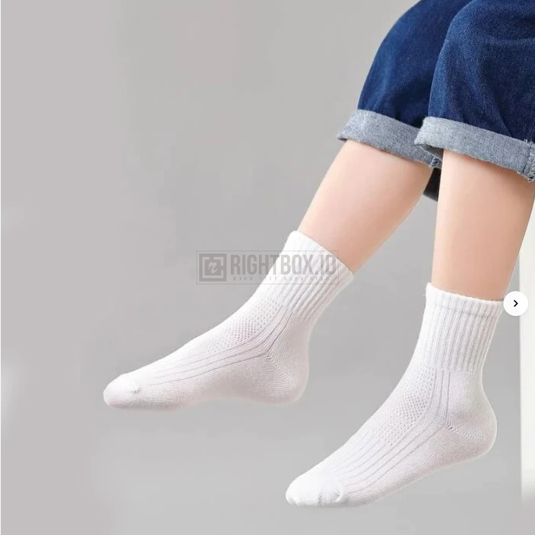 Jual Rightbox ID, Kaos Kaki Anak-Anak, Polos, Bahan Lembut, One Size ...
