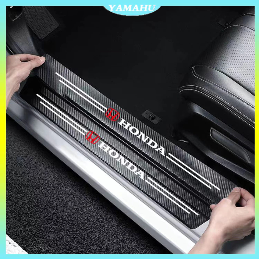 Jual 4PCS Sticker Pelindung Sill Plate Door Guard Mobil Universal Sill ...