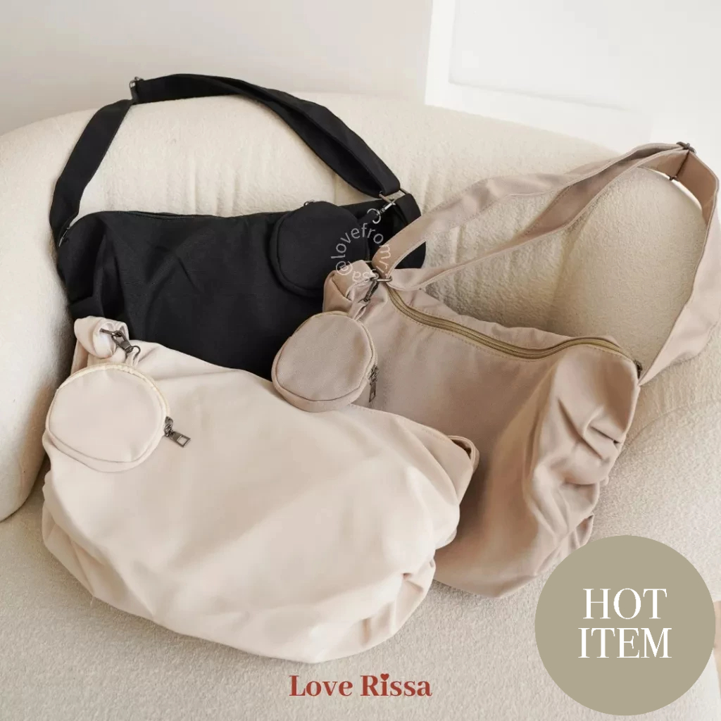 Jual [RISSA] Tas Sydney Tas Hobo Tas Oval Selempang Tas Korean Style ...