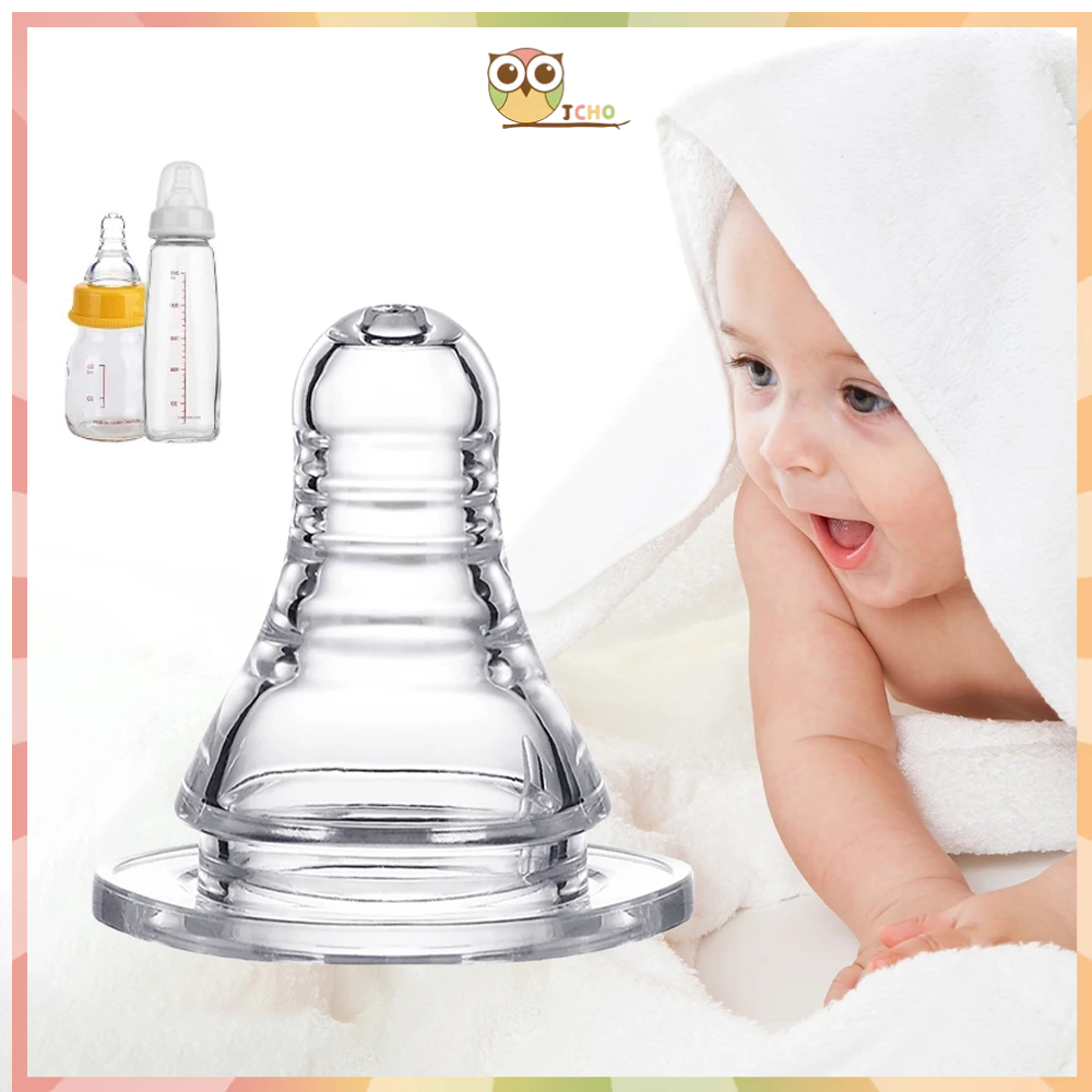 Jual JCHO 3.8cm Dot bayi slim neck nipple /empeng bayi BPA Free | Shopee Indonesia