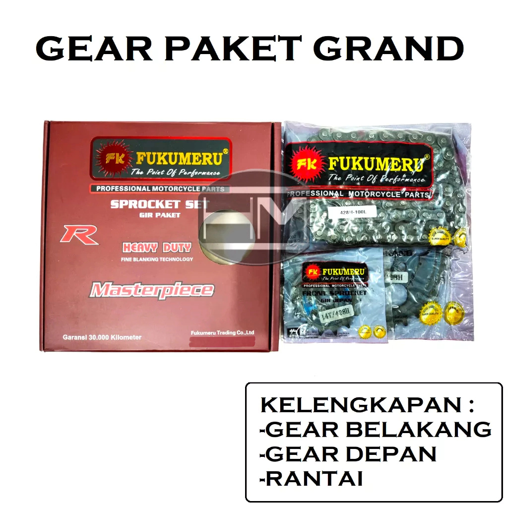 Jual GEAR PAKET GEAR SET GRAND FUKUMERU | Shopee Indonesia