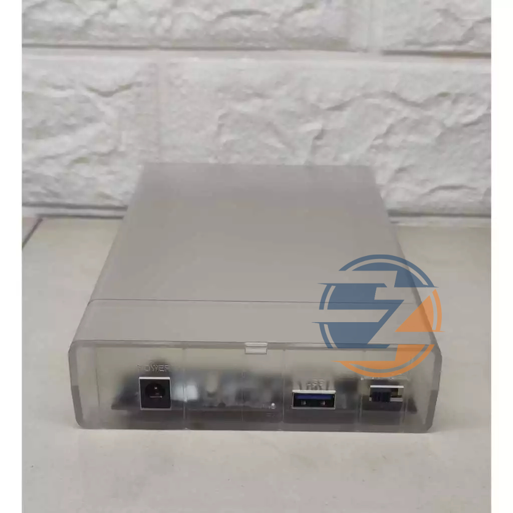 Jual Casing HDD Enclosure 3.5" Sata USB 2.0 | 3.0 Transparant All In 1 ...