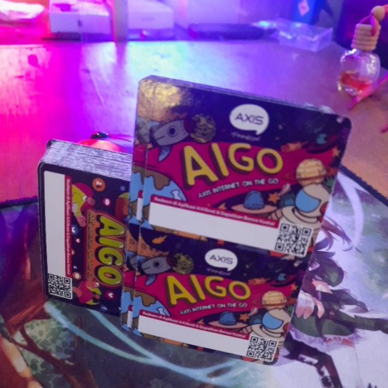 Jual (GROSIR) Voucher Axis Aigo Mini 4 GB AP Hari Sumatera BOY BBOY ...