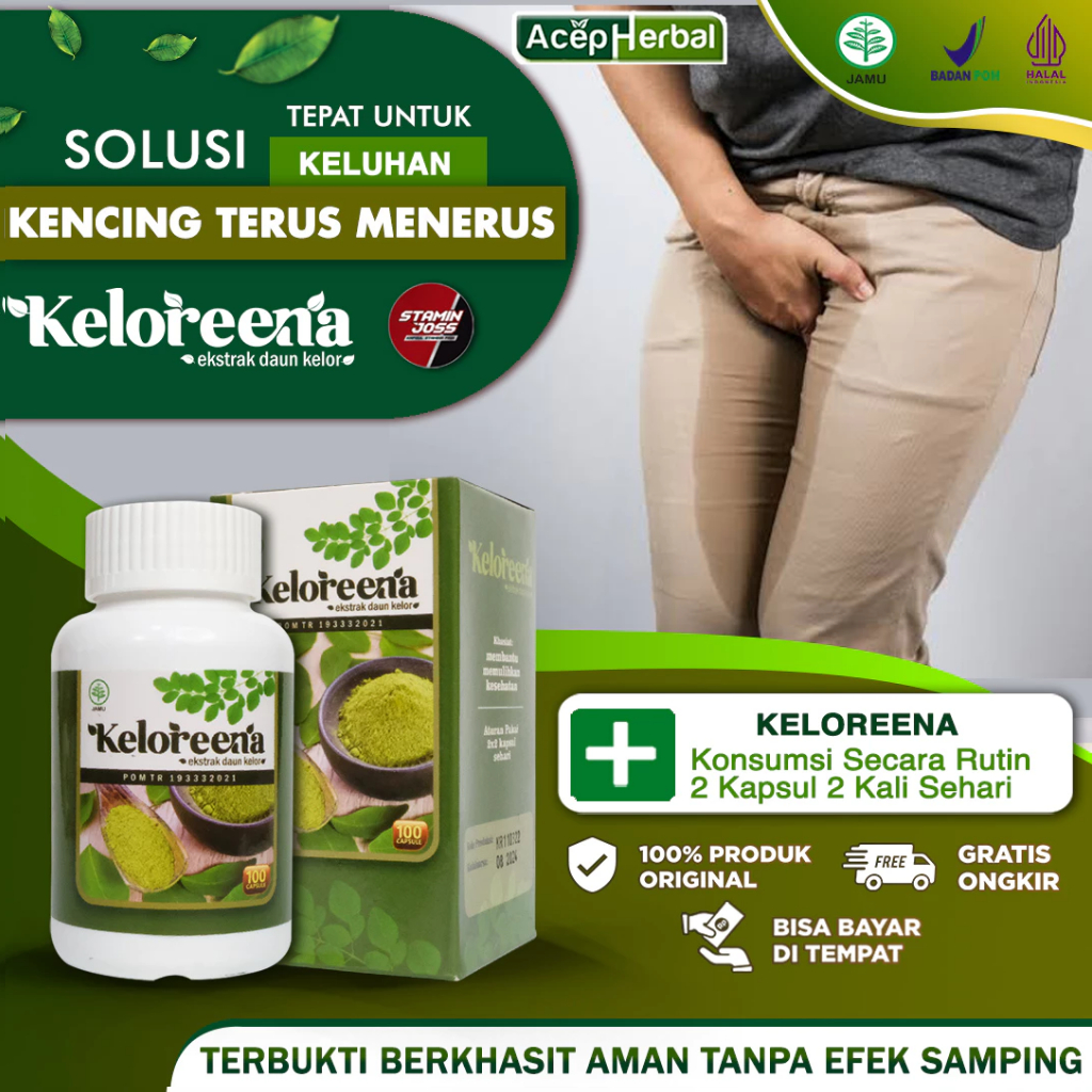 Jual Obat Sering Buang Air Kecil Beser Infeksi Salurah Kemih Pria ...