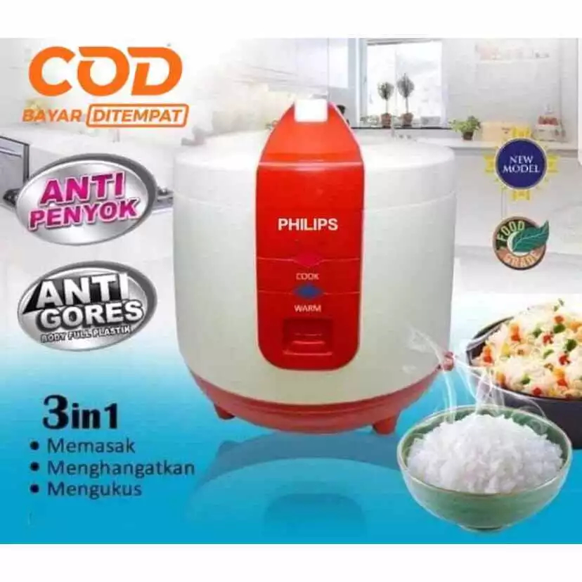 Jual PHILIPS MAGIC COM // RICE COOKER [1, 8L PROMO BESAR BESARAN ...