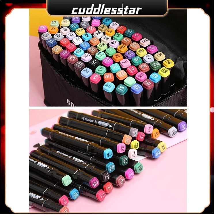 Jual 【COD】TouchFive 204/168/120 Warna Sketsa Spidol Umum General Marker ...