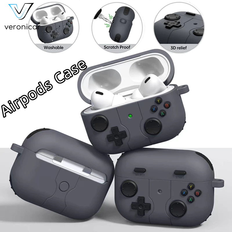 Jual Airpods Case Untuk Airpods 1/2/3 Pro 1/2 Motif Gameboy 3D Gamepad ...