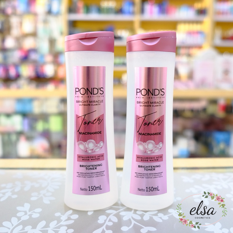 Jual Ponds Bright Miracle Ultimate clarity Brightening Toner 150ml ...