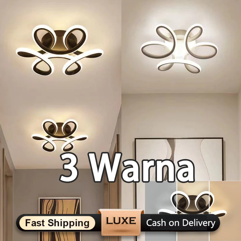 Jual ampu Plafon LED 50W Lampu Hias Rumah Ruang Tamu Kamar Minimalis ...