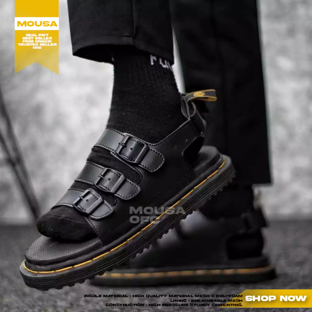 Jual Sandal Docmart Gunung Pria Traveling Original Distro Mousa Joy ...