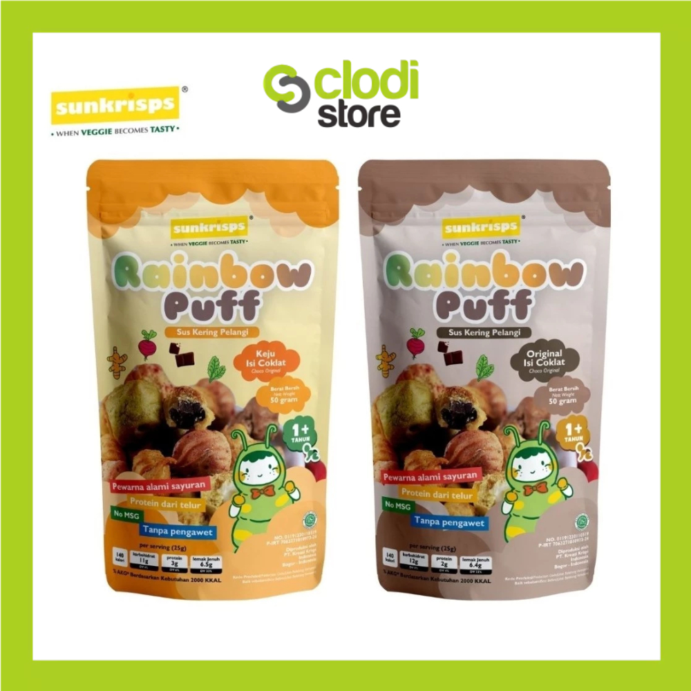 Jual Sunkrisps Soes puff 50gr / Soes anak / Snack bayi / snack anak ...