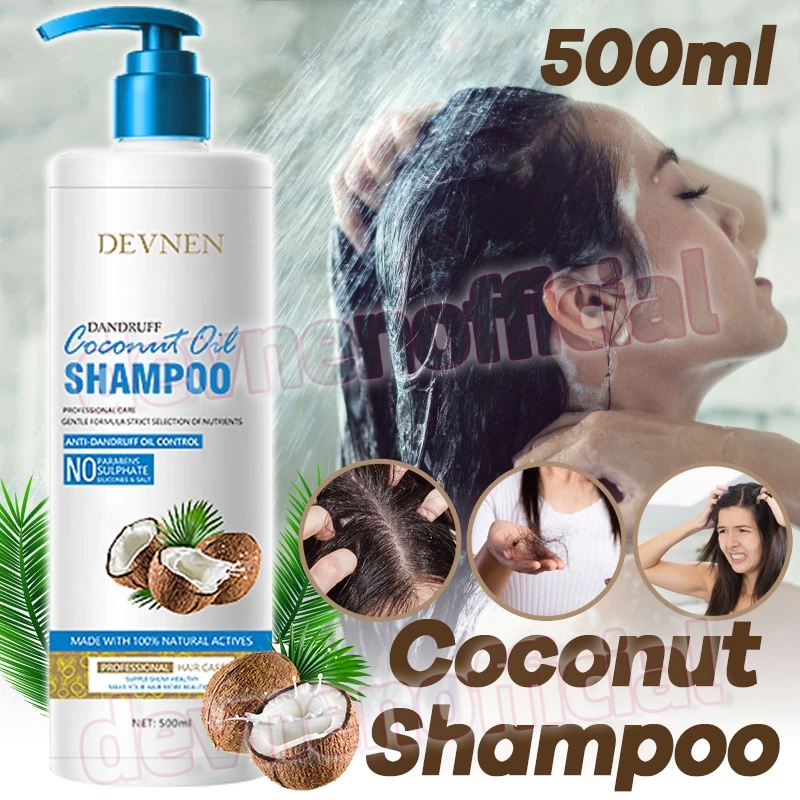 Jual Shampo Anti Ketombe Penghilang Ketombe Anti Gatal Shampoo 500ML Shampo Pelembab Kelapa ...